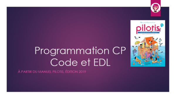 Progressions et programmations Pilotis - La classe de Défine